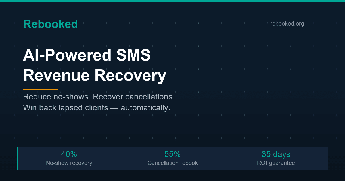 Recover Lost Customers and Forgotten Revenue | Rebooked